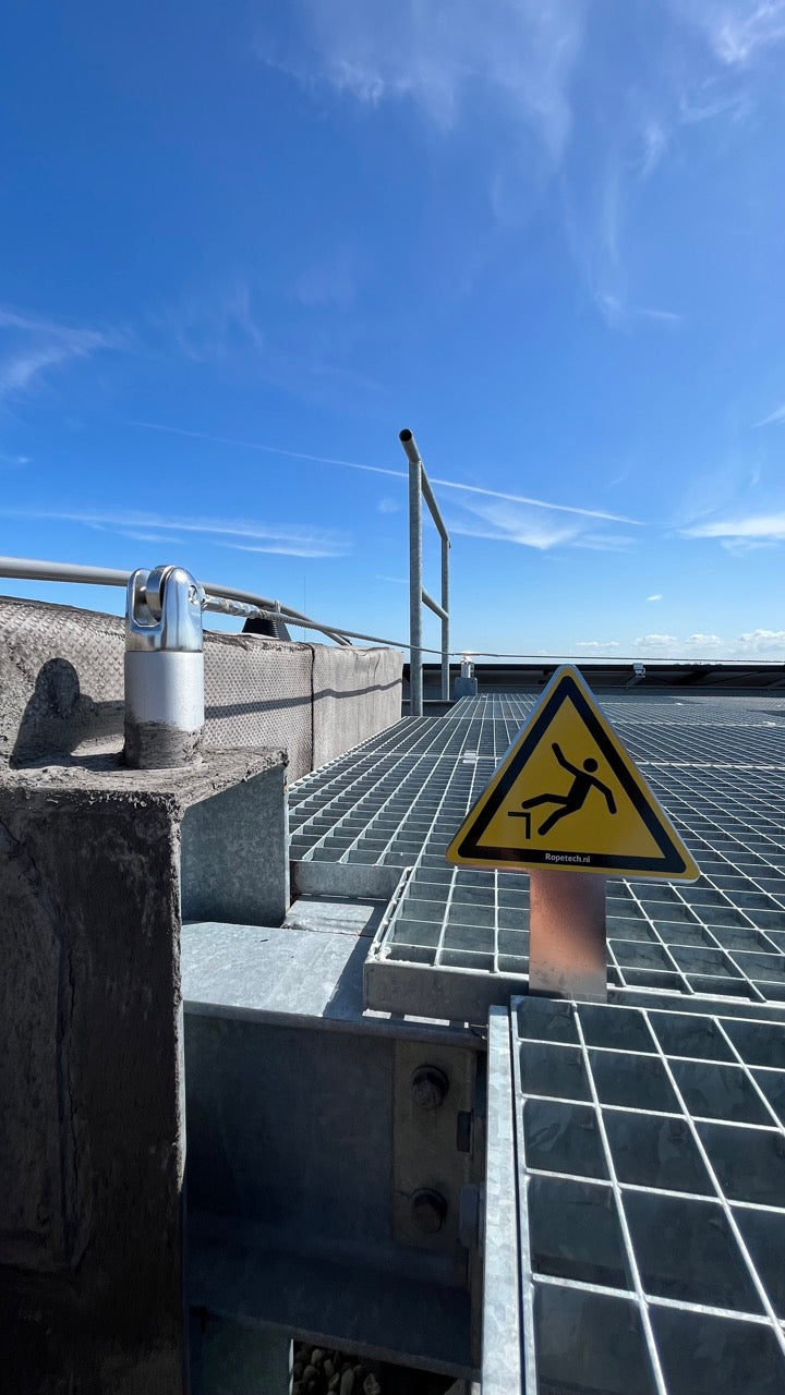 Pictogram valgevaar RVS – Ropetech.nl