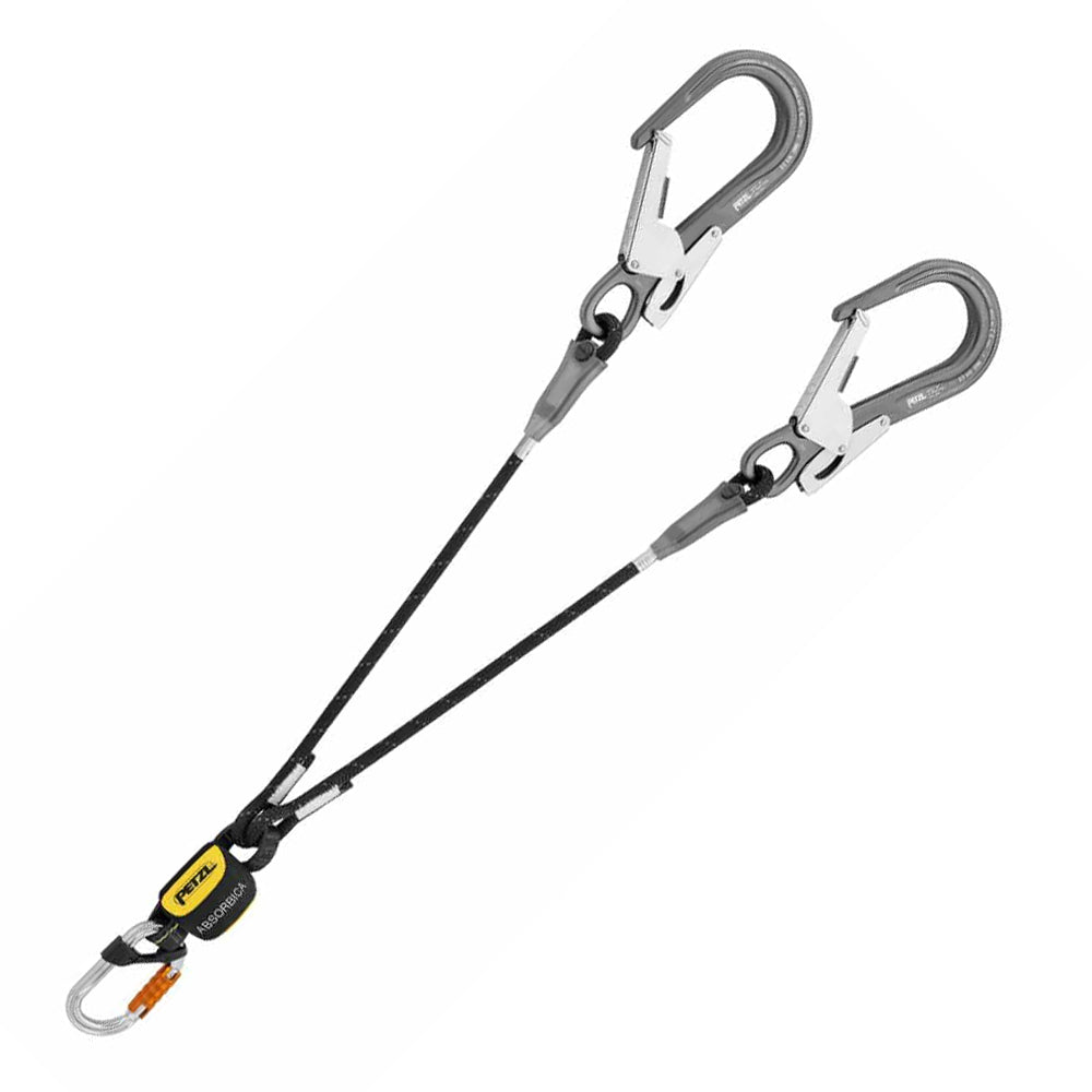 Petzl Absorbica-Y MGO 80cm | Valbeveiliging Lanyard | Ropetech.nl